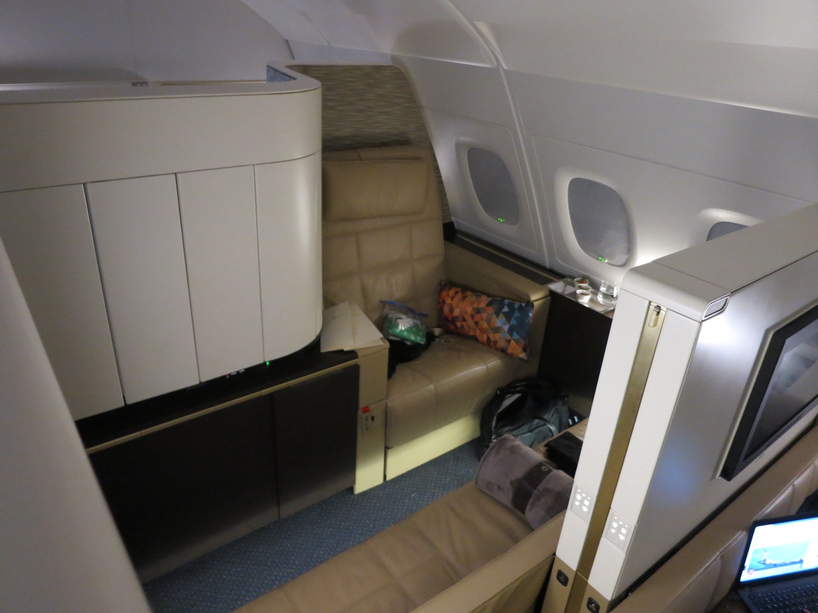 Etihad A380 First Class Paid Ticket for Under $2000 - View from the Wing
