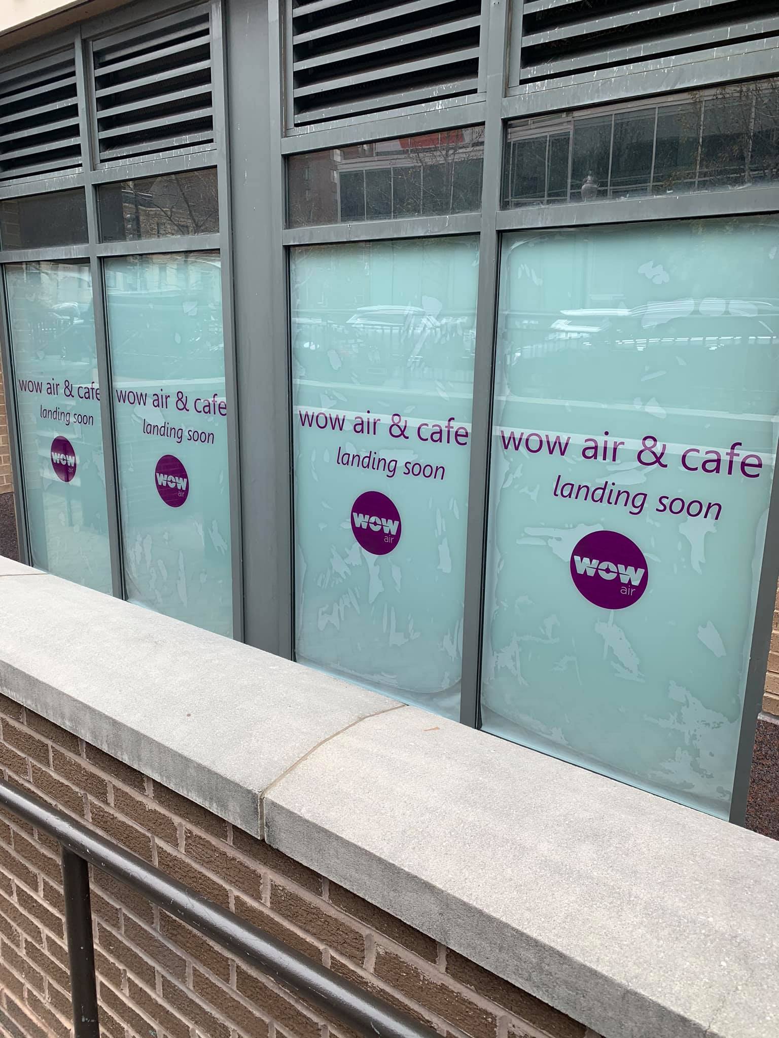 Wow Air Is Opening... A Cafe in Downtown Washington DC? - View from the ...