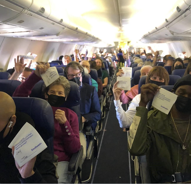 Planeload Of Passengers Vote On Name For Little Girl's Stuffed Animal ...