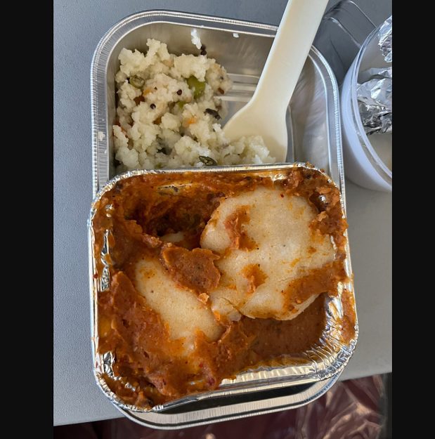 Passenger Finds A Bug In Their Food, Airline Calls It "Sauteed Ginger ...