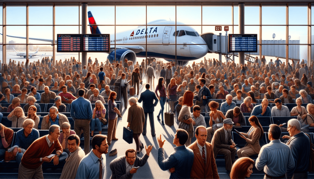 Delta's Day Of Disarray: Unbelievable Tale of Endless Errors And Delays ...