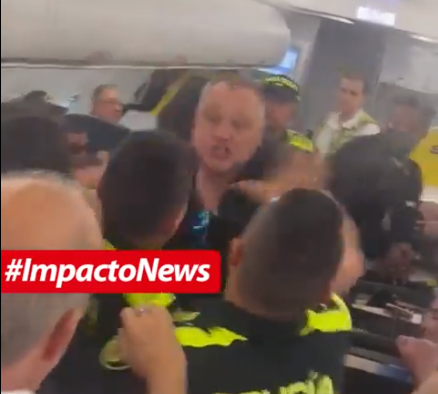Chaos in the Cabin: Inebriated Man's Assault on Officers Delays Spirit ...