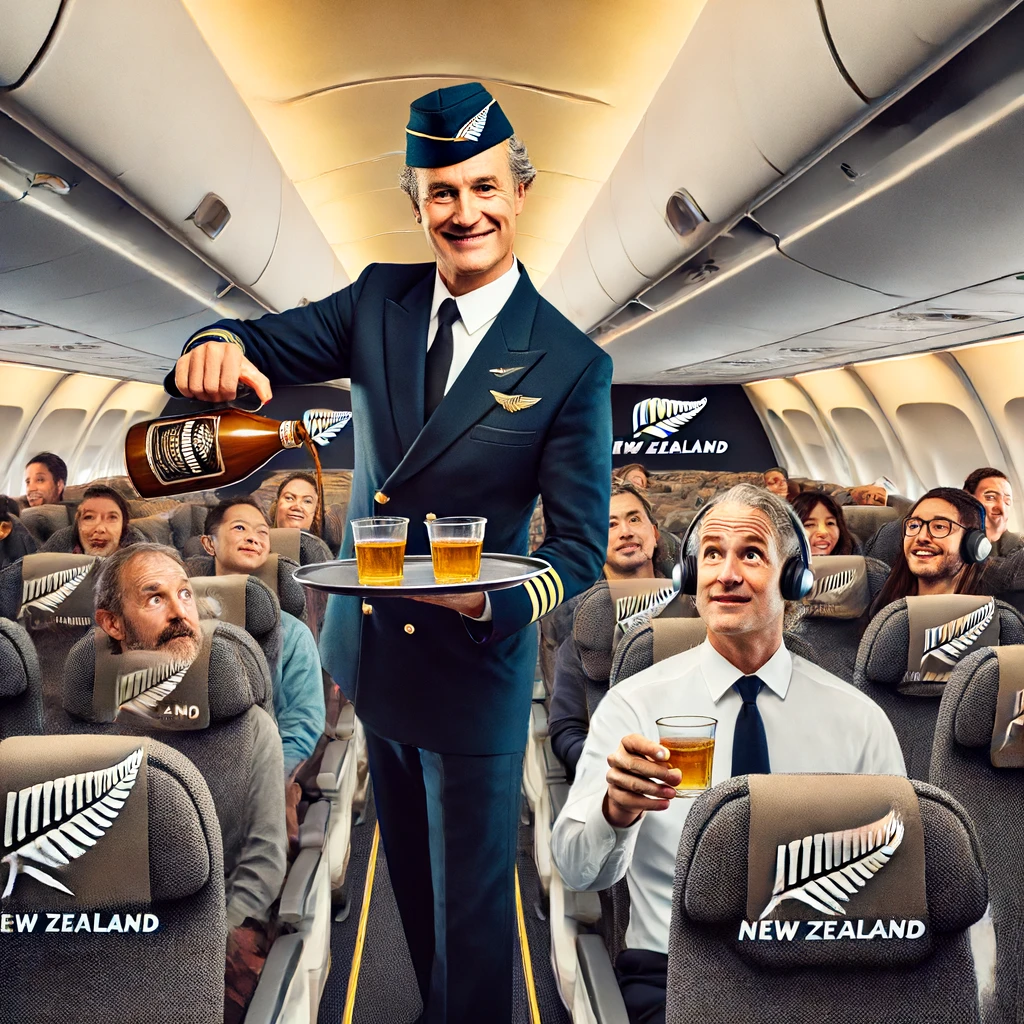 Air New Zealand CEO Diverts Flight So It Can Pick Him Up, Then Serves ...