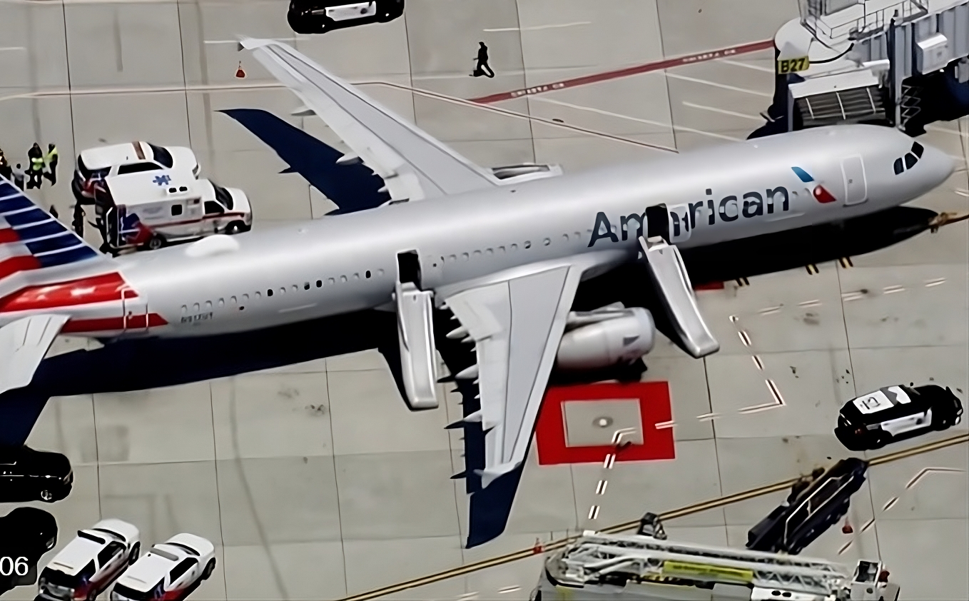 Laptop Fire Sparks Emergency Evacuation Of American Airlines Flight in ...