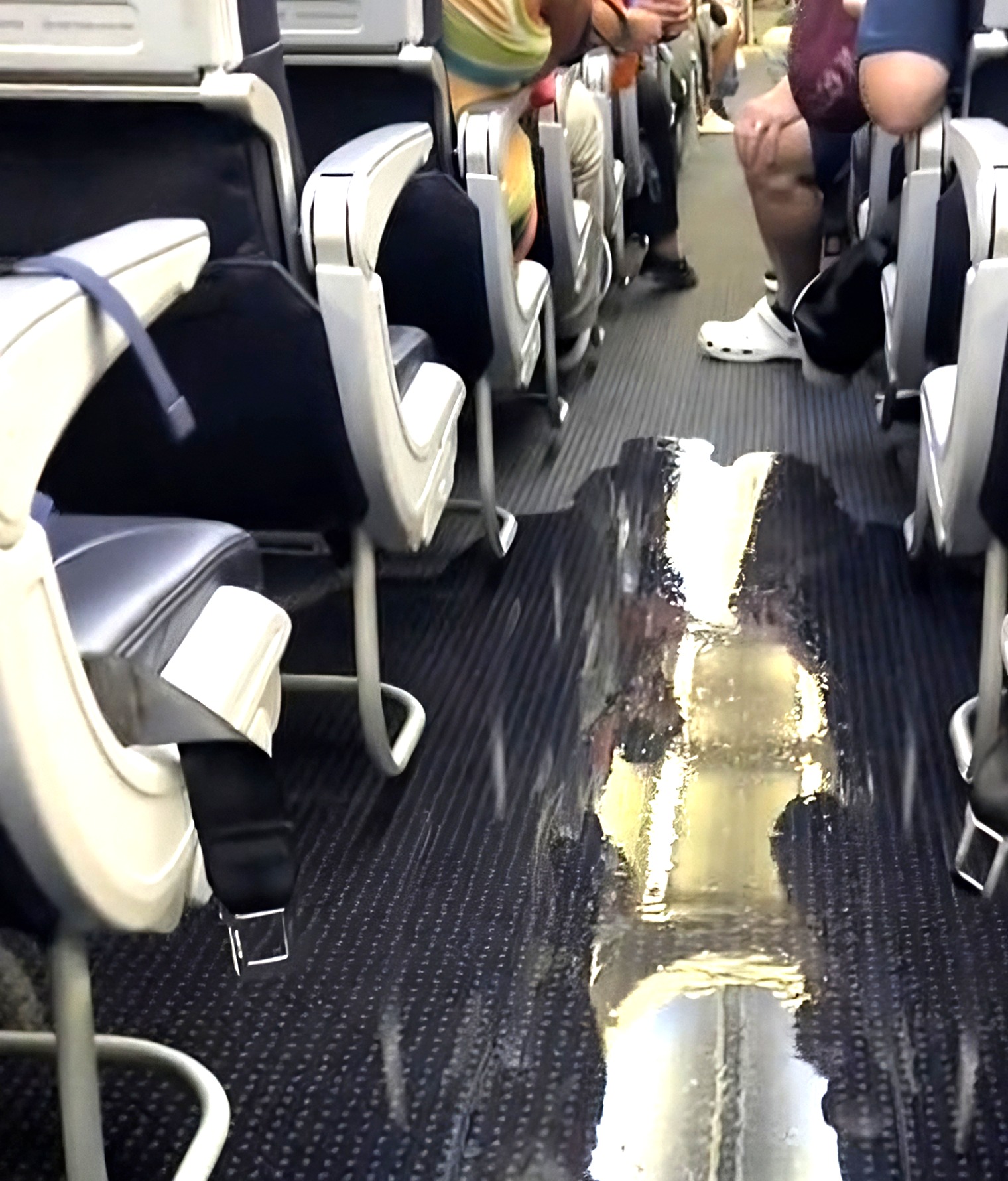 Passengers Horrified as ‘Sewage Tsunami’ Overtakes American Airlines ...