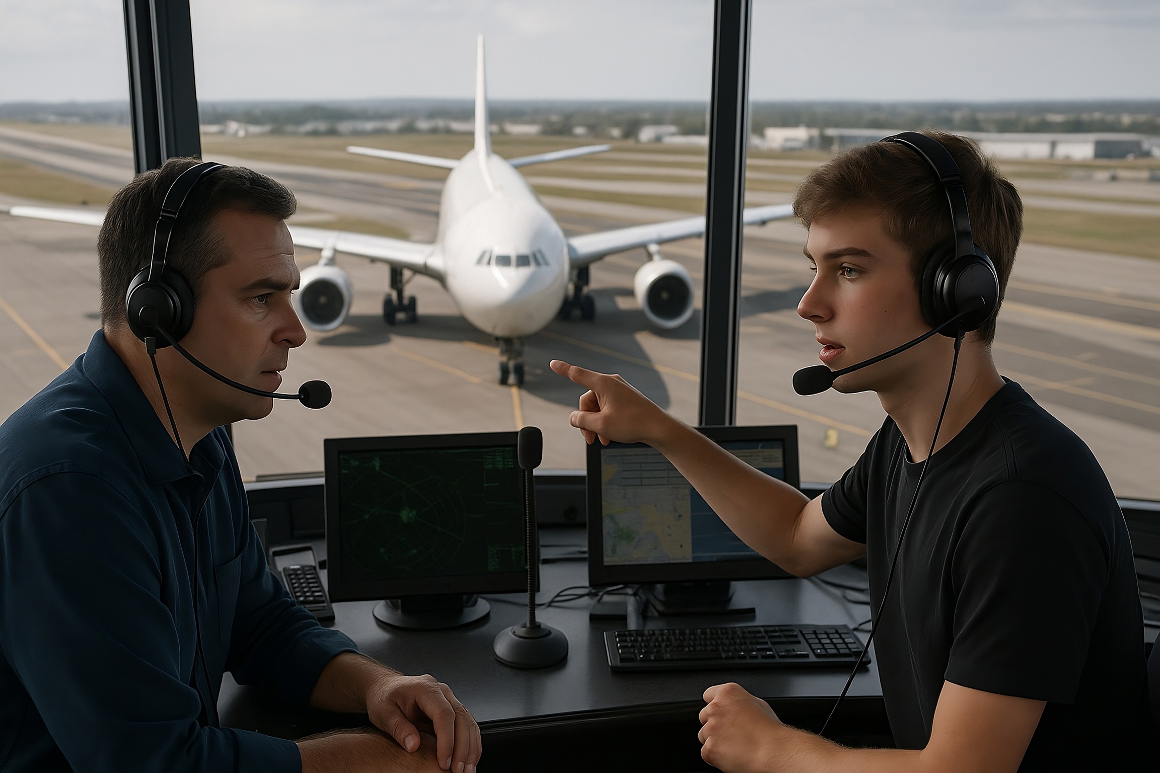 Air Traffic Controller Suspended After Teen Son Gives Takeoff Clearance ...