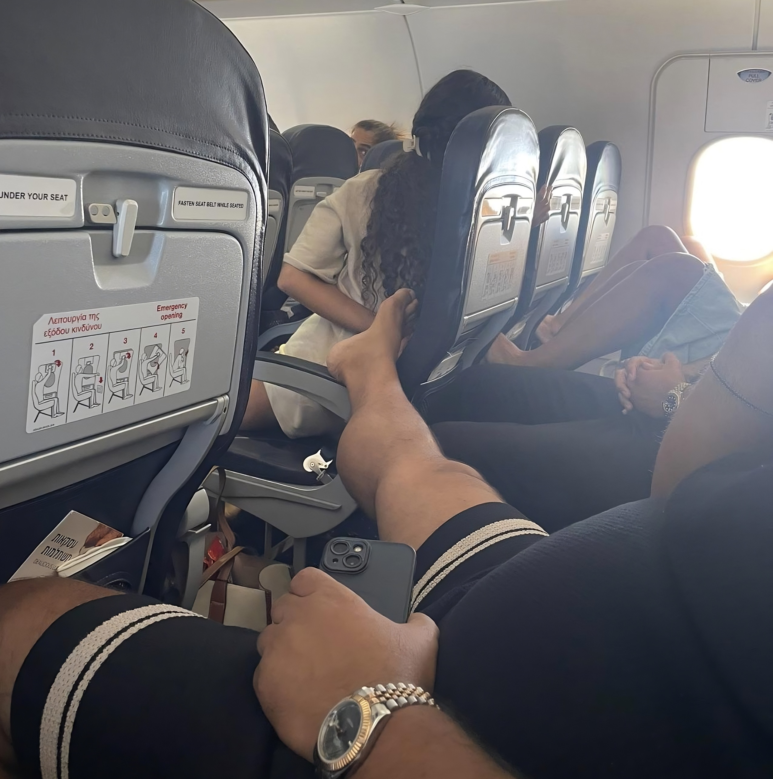 Non-Stop To Disgusting: Passenger Drapes Bare Foot Across The Aisle ...