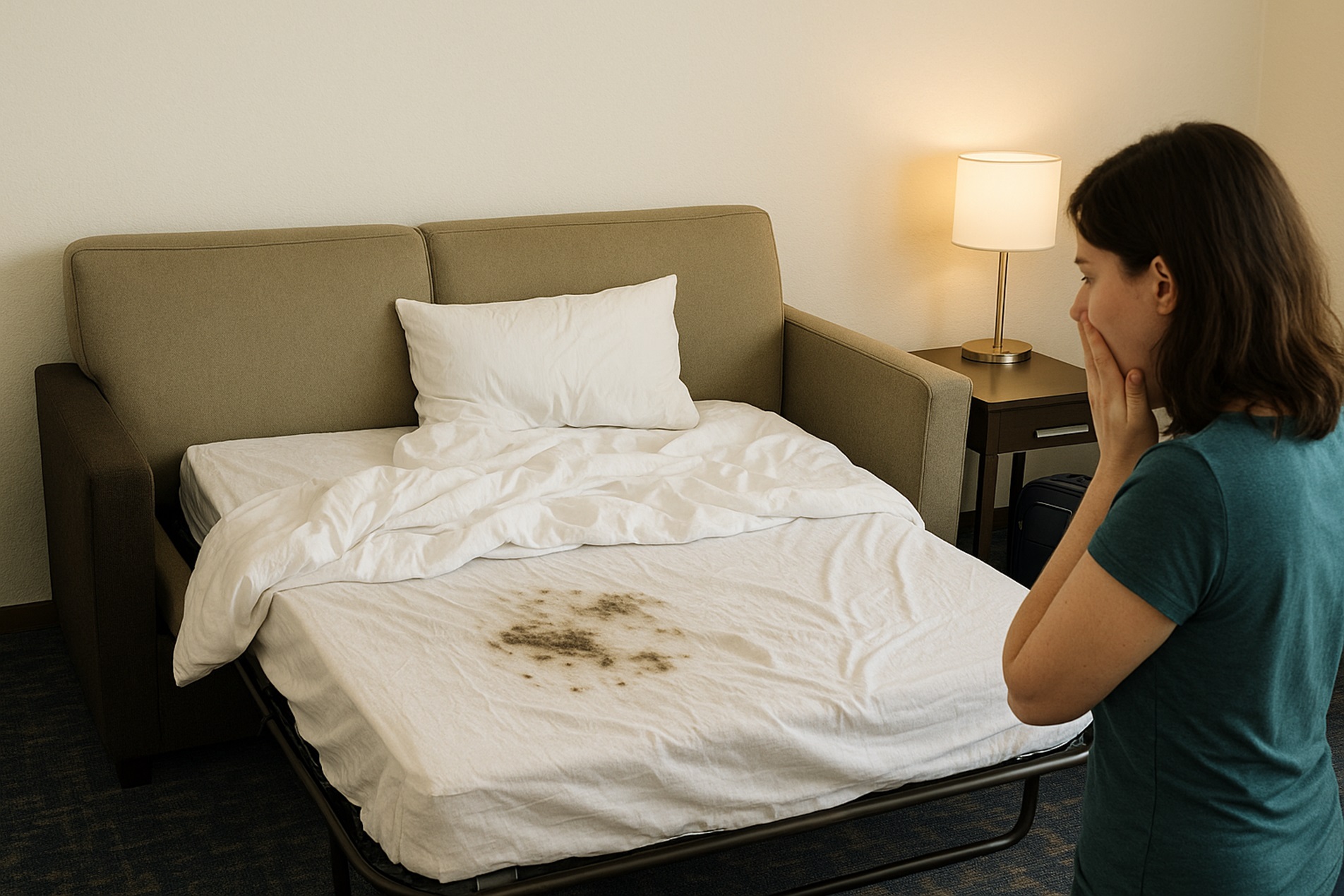 Guest Pulls Out Marriott Sofa Bed, Finds Rotting Baby Rats ...
