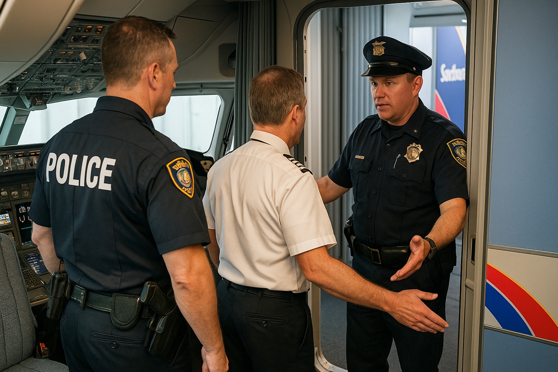 “I Had a Few Light Beers” — Footage Shows Police Pull Southwest Pilot ...