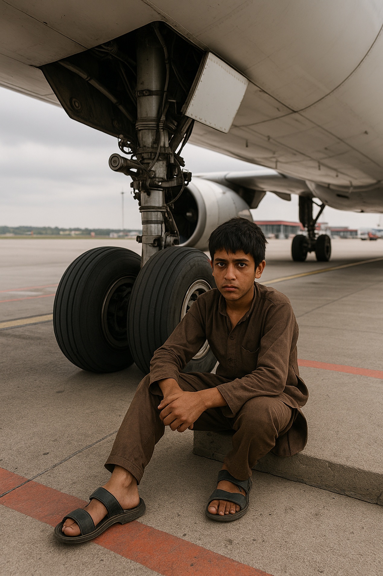 13-Year-Old Escapes Kabul Hidden In Jet’s Landing Gear, Survives Flight ...