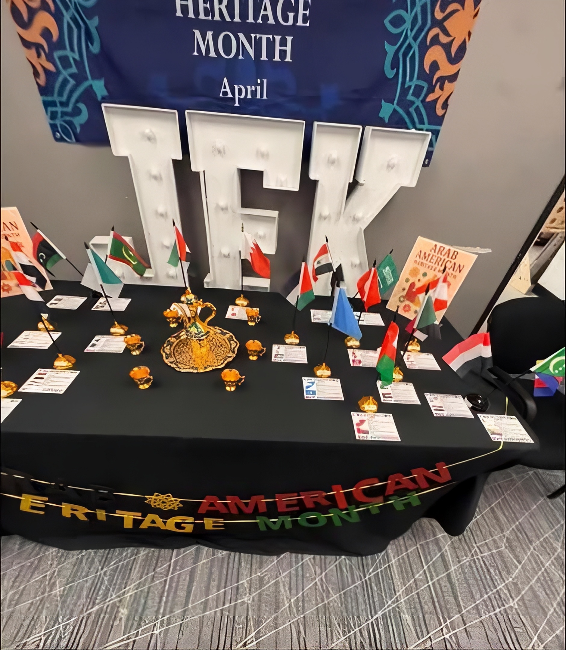 Delta Defends JFK Display That Erased Israel For Arab American Heritage ...