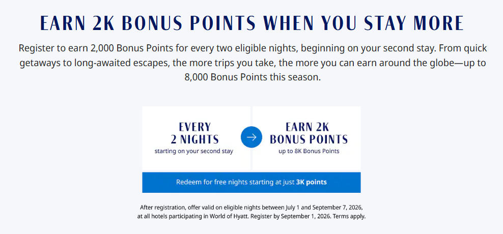 Hyatt’s New Promo Offers 2,000 Bonus Points Every 2 Nights: Your First ...